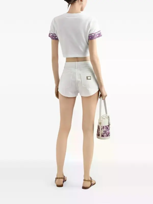 Dolce & Gabbana Majolica-prints Short-sleeved T-shirt