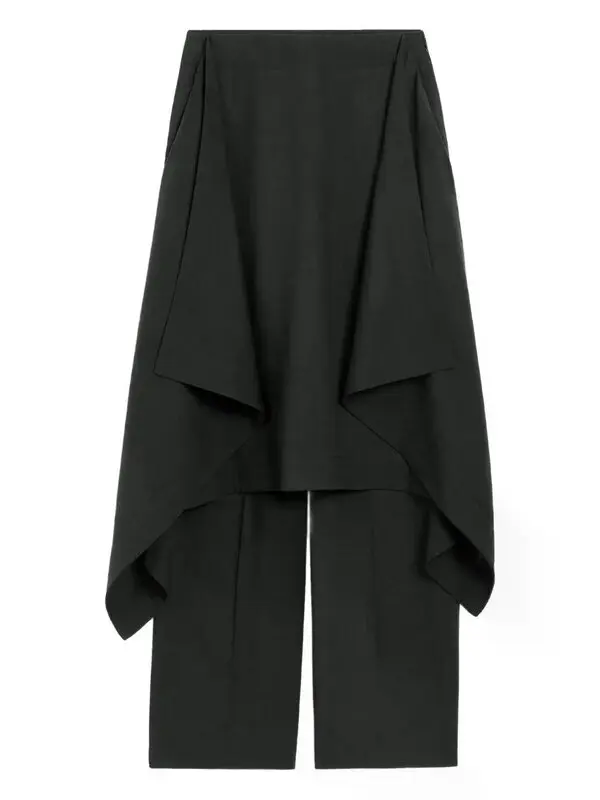 AMI Paris Layered Wool Trousers