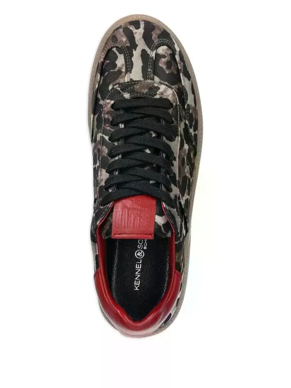 KENNEL&SCHMENGER Pop Leopard Print Sneakers