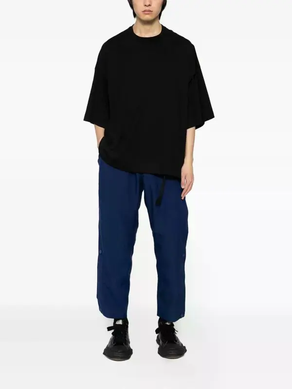 Y3 Belted Straight-leg Trousers