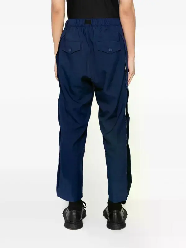 Y3 Belted Straight-leg Trousers