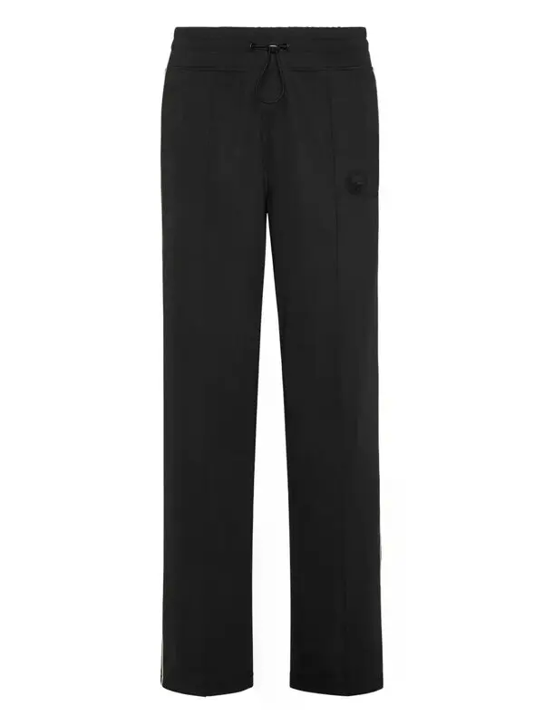 PLEIN SPORT Logo-patch Track Pants - Black