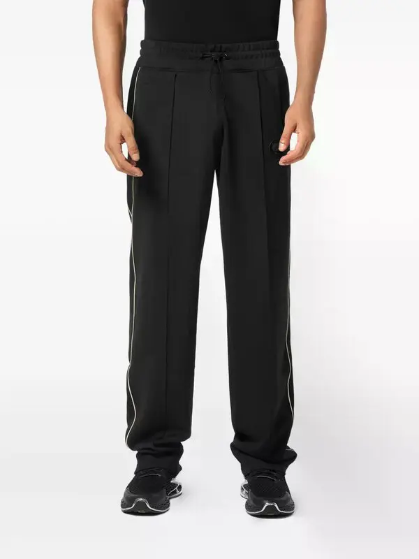 PLEIN SPORT Logo-patch Track Pants - Black