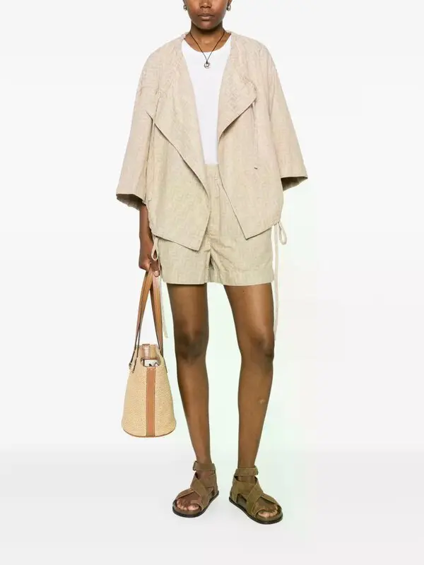 Fendi Ff-jacquard Shorts