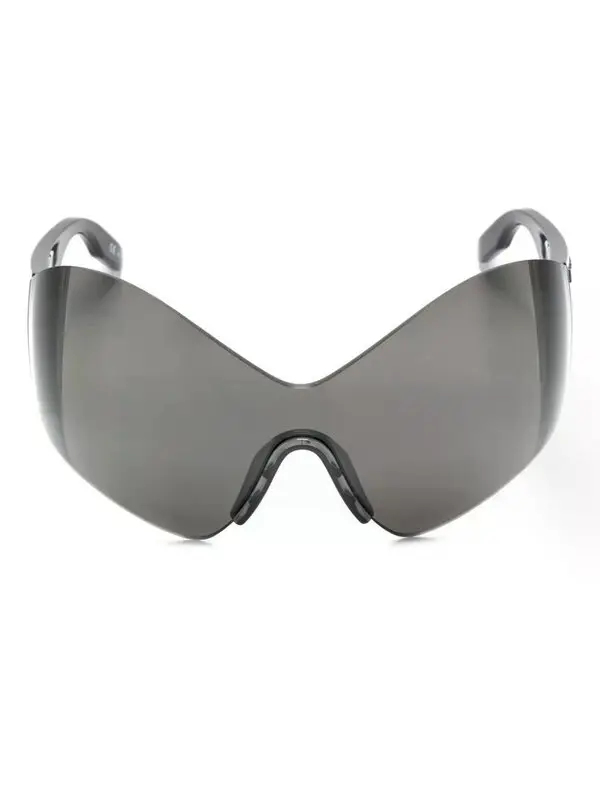 Balenciaga Butterfly-frame Sunglasses - Black