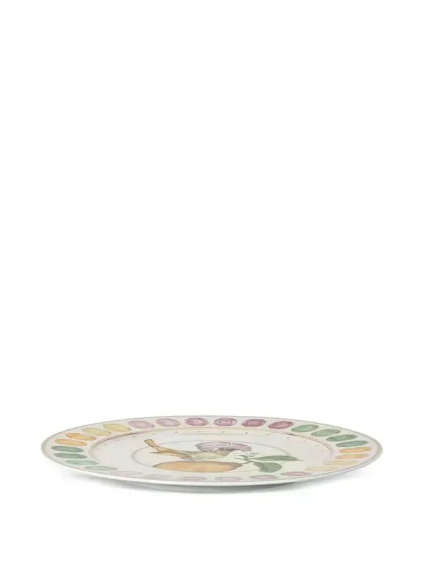 SWAROVSKI X Rosenthal Idyllia Printed Plate - White