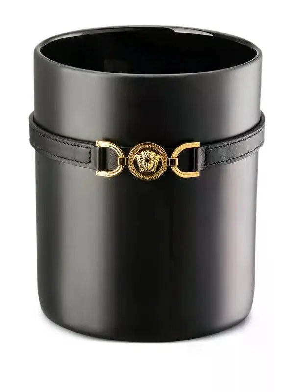 Versace Medusa 95' Vase - Black