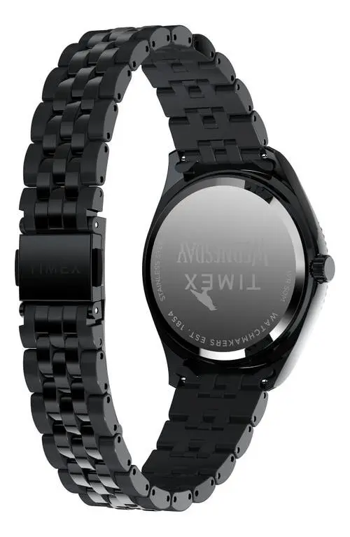TIMEX® X Wednesday Legacy Bracelet Watch