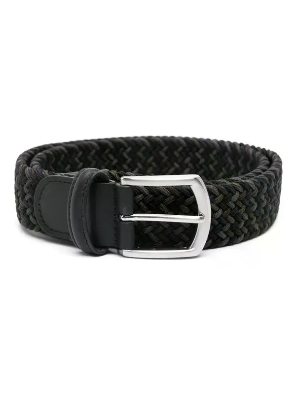 Anderson's Woven Elasticated Belt - Black