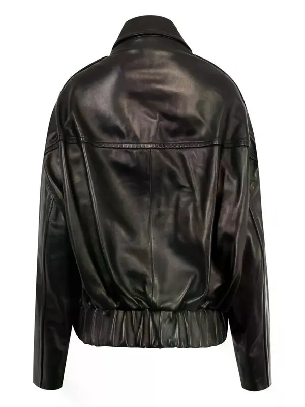 Khaite Owey Leather Jacket