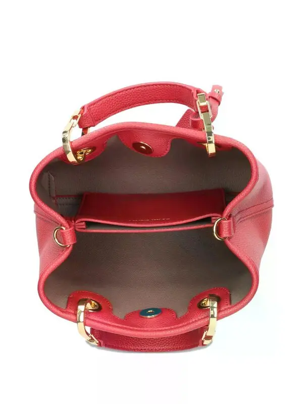 Emporio Armani Small Logo Tote Bag - Red