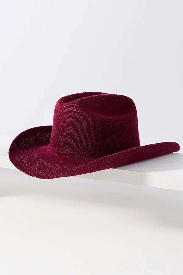 WYETH Nub Cowboy Hat - Wine