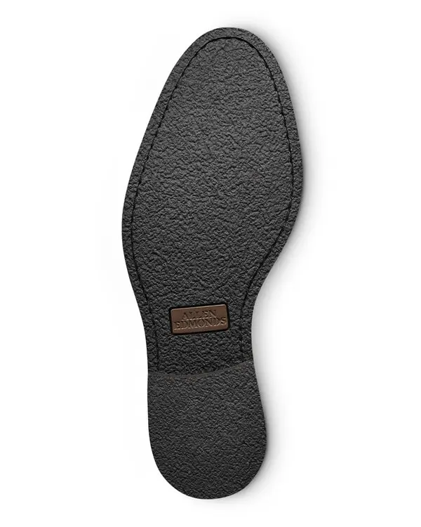 Allen Edmonds Como Leather Woven Slip-on Loafers - Black
