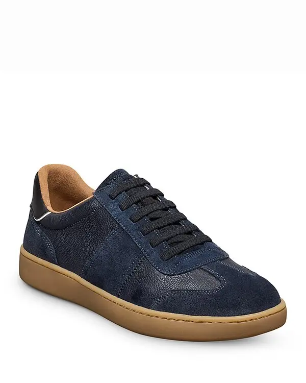 Allen Edmonds Ludlow Stretch Lace Sneakers - Navy