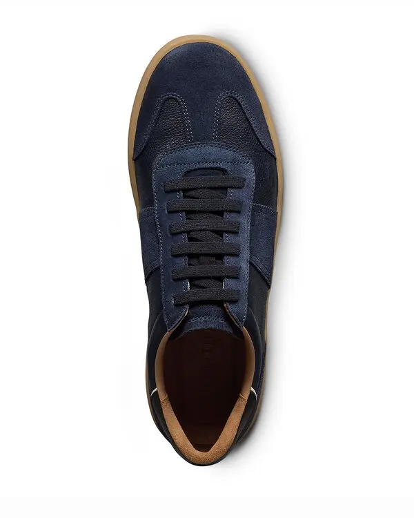 Allen Edmonds Ludlow Stretch Lace Sneakers - Navy