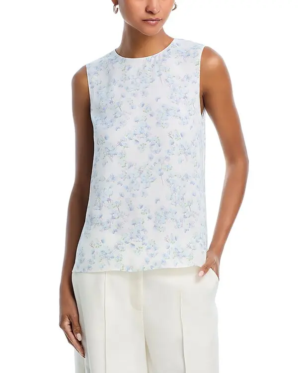 Theory Straight Shell Top