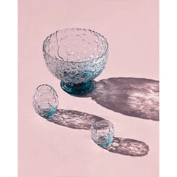 KOSTA BODA Moss Vase, Circular