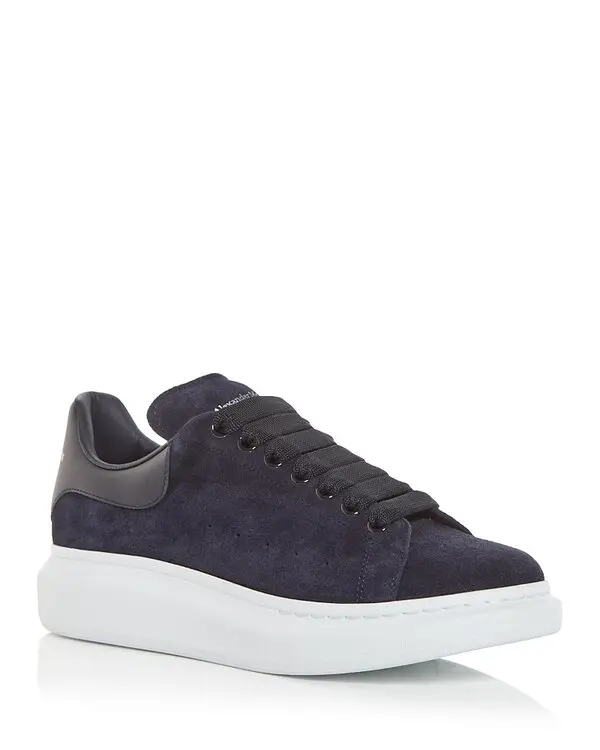 Alexander McQueen Oversized Sneakers - Navy/grey