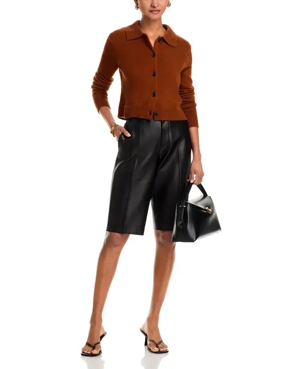 FRAME Shrunken Cashmere Cardigan Sweater