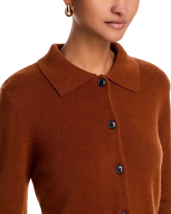 FRAME Shrunken Cashmere Cardigan Sweater