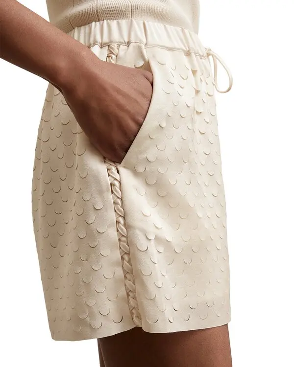 REISS Winnie Cut Out Shorts