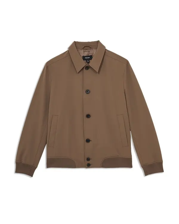 REISS Regular Fit Tech Bomber Jacket