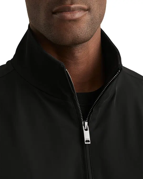 REISS Brad Regular Fit Tech Bomber Jacket