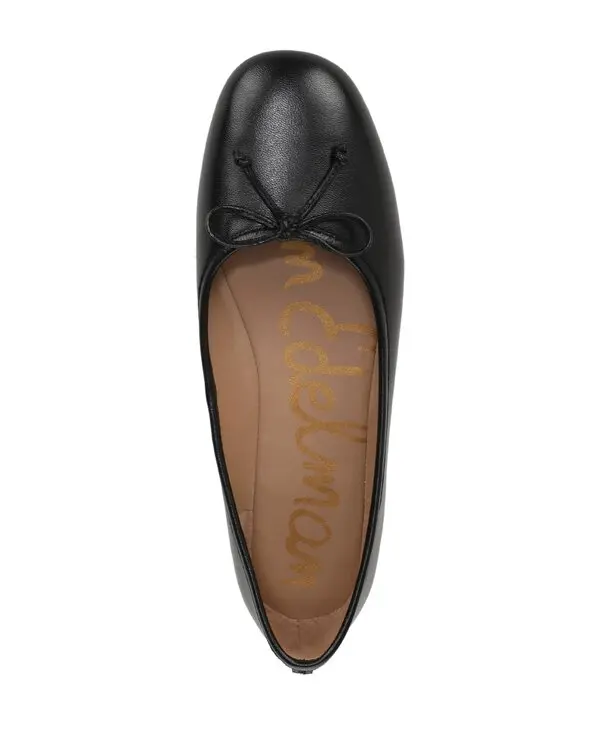 Sam Edelman Alie Ballet Flats - Black Leather
