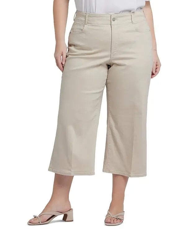 NYDJ Brigitte Wide Leg Capri Pants