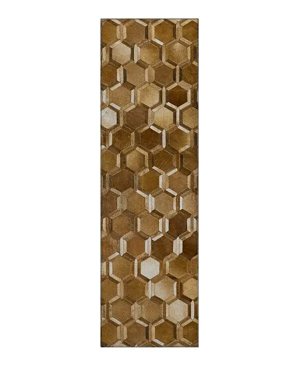 DALYN RUG COMPANY Dalyn Bozeman Bm1 Runner Area Rug, 2'3 X 7'6 - Brown