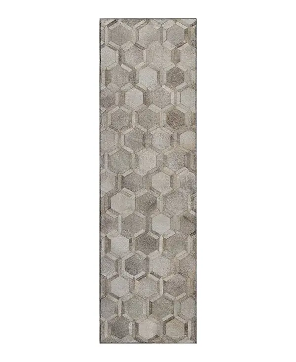 DALYN RUG COMPANY Dalyn Bozeman Bm1 Runner Area Rug, 2'3 X 7'6 - Gray