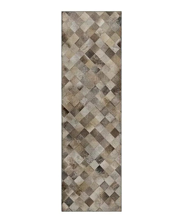DALYN RUG COMPANY Dalyn Bozeman Bm2 Runner Area Rug, 2'3 X 7'6 - Gray