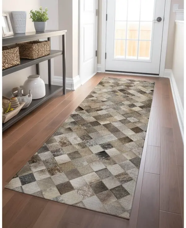 DALYN RUG COMPANY Dalyn Bozeman Bm2 Runner Area Rug, 2'3 X 7'6 - Gray