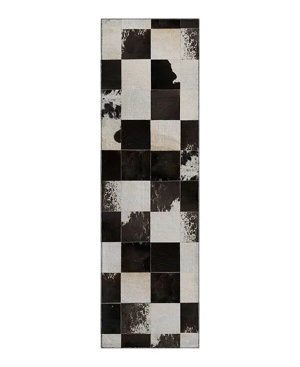 DALYN RUG COMPANY Dalyn Bozeman Bm10 Runner Area Rug, 2'3 X 7'6 - Black