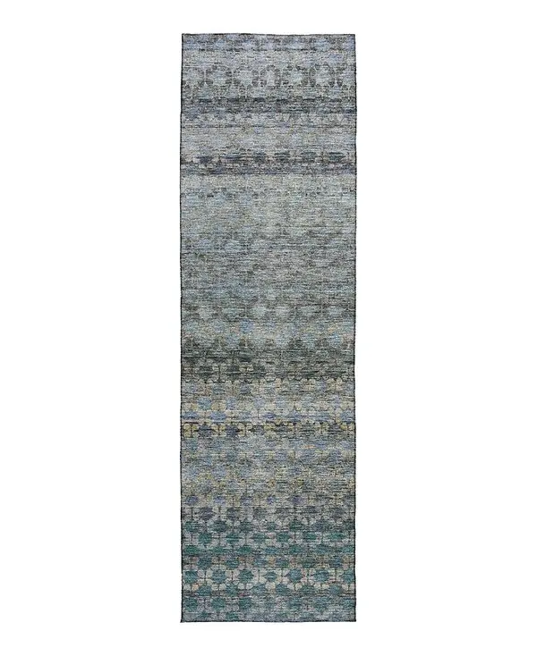 DALYN RUG COMPANY Dalyn Burano Bu6 Runner Area Rug, 2'3 X 7'6 - Blue