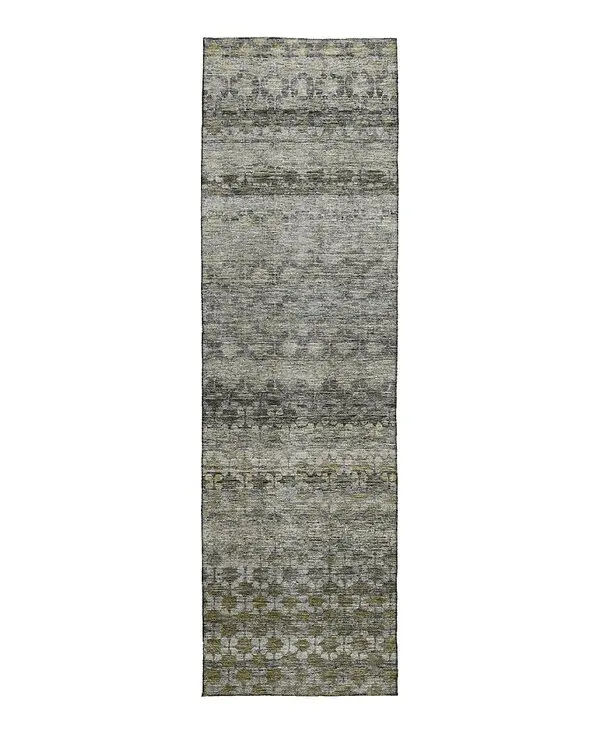 DALYN RUG COMPANY Dalyn Burano Bu6 Runner Area Rug, 2'3 X 7'6 - Pewter