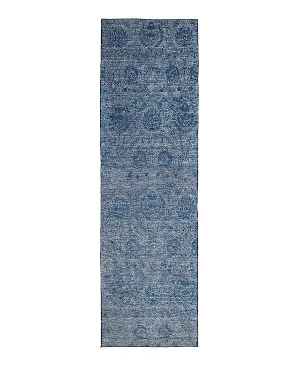 DALYN RUG COMPANY Dalyn Burano Bu8 Runner Area Rug, 2'3 X 7'6 - Blue