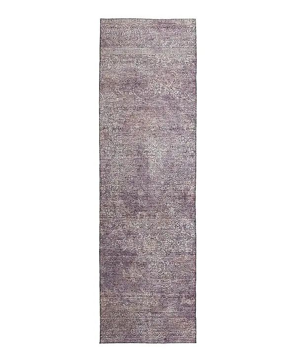 DALYN RUG COMPANY Dalyn Burano Bu10 Runner Area Rug, 2'3 X 7'6 - Plum