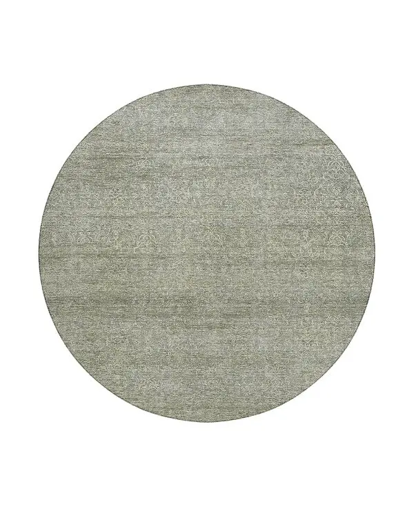DALYN RUG COMPANY Dalyn Burano Bu1 Round Area Rug, 8' X 8 - Sage