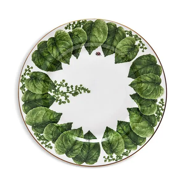 Halcyon Days Al Fresco Dinner Plate - Green
