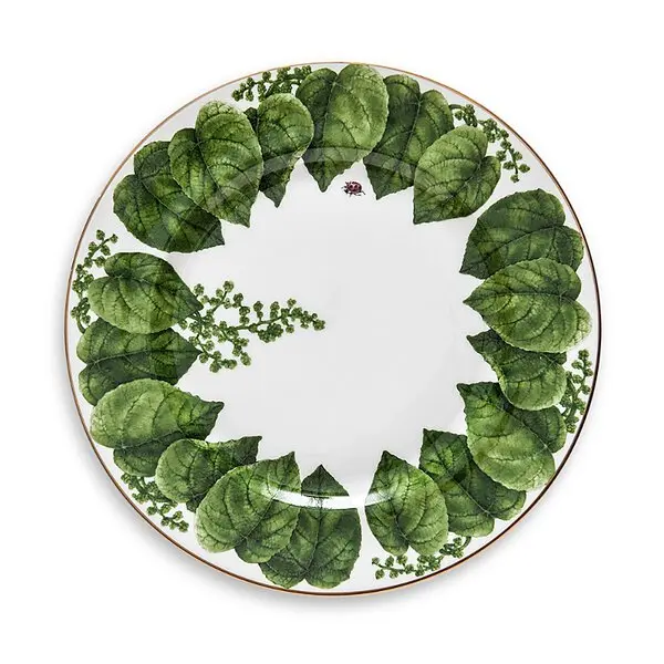 Halcyon Days Al Fresco Salad/dessert Plate - Green