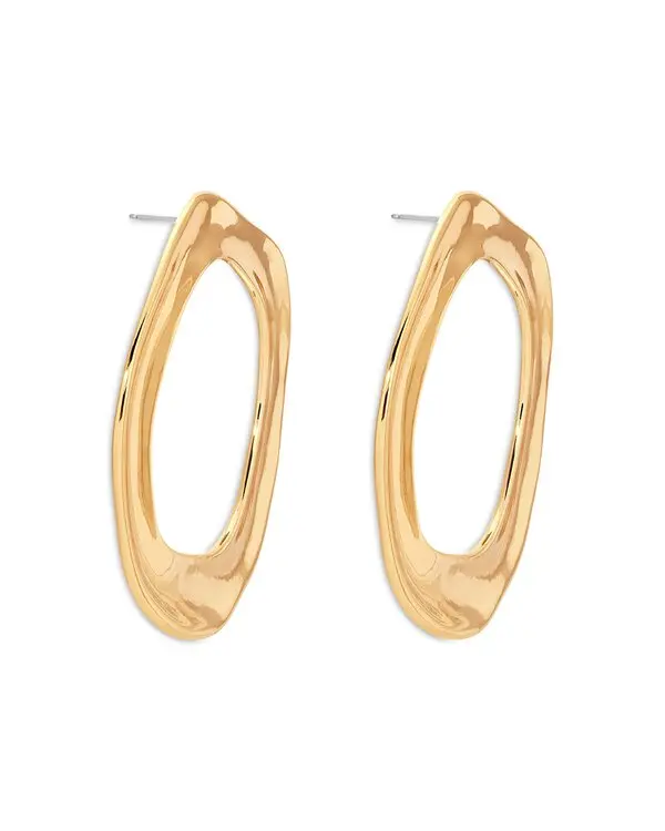 Ettika Open Circle Drop Earrings