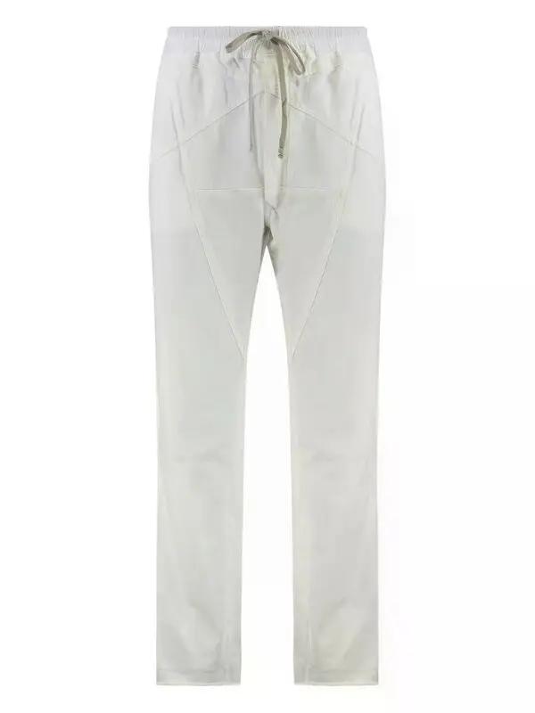 Rick Owens Cotton Straight-leg Trousers - White