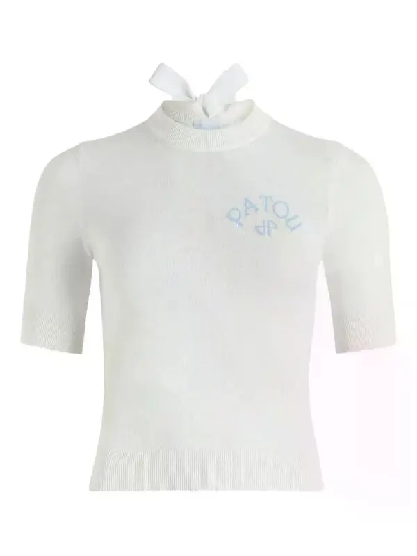 PATOU Bow-detail Sweater