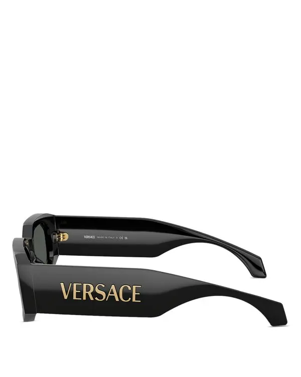 Versace Oval Sunglasses, 55mm