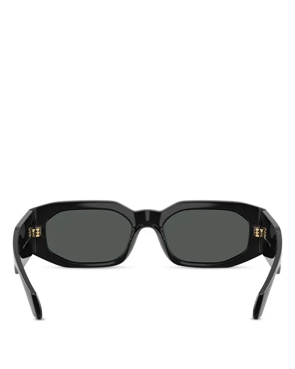 Versace Oval Sunglasses, 55mm