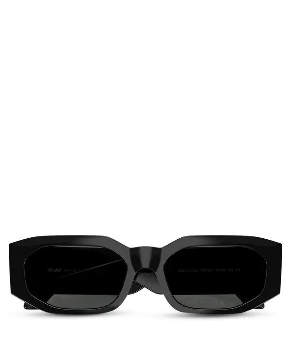 Versace Oval Sunglasses, 55mm