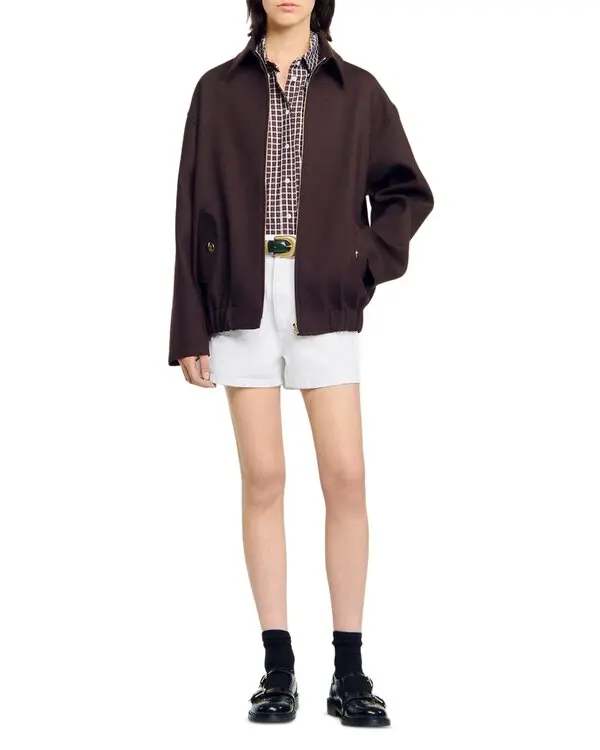 Sandro Oversized Jacket