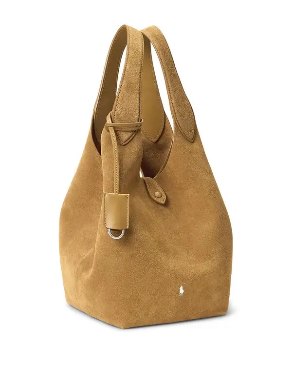 Polo Ralph Lauren Polo Play Suede Medium Tote