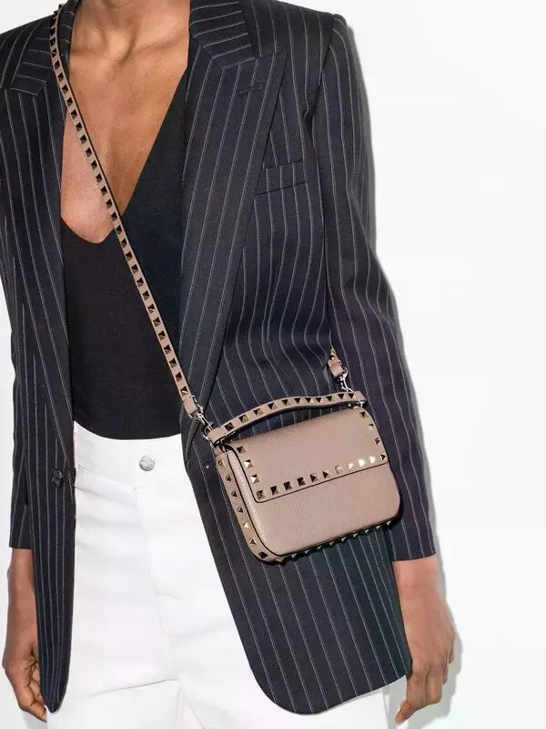 Valentino Garavani Rockstud Mini Bag - Neutrals